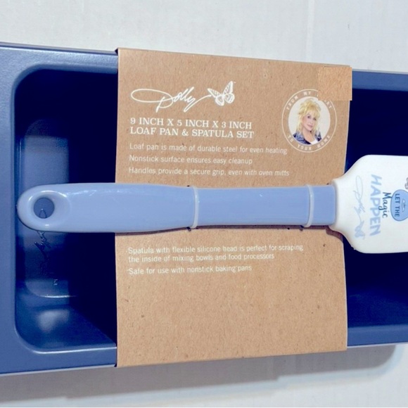 Dolly Parton | Kitchen | Dolly Parton Loaf Pan With Spatula | Poshmark